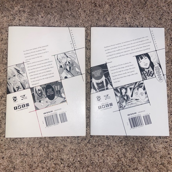 Other | Rare Lot Of 5 Kakegurui Manga Books 1 7 9 1 And Twin Vol 1 ...